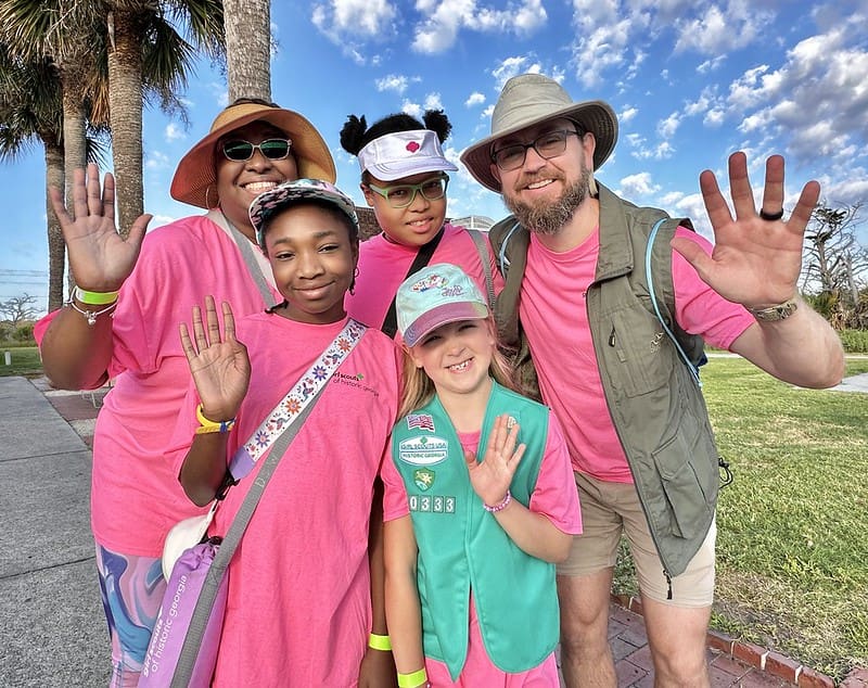 Girl Scouts of Historic Georgia Bridging at Ft. Pulaski - Savannah ...