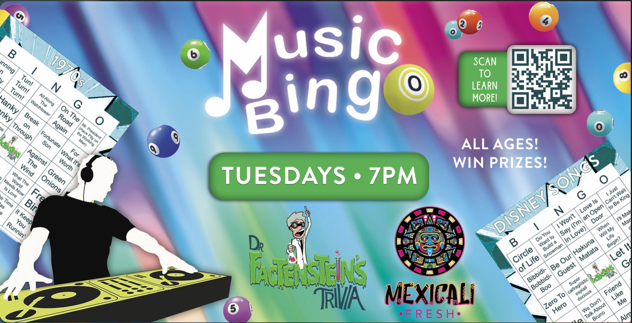 Music Bingo at Mexicali Fresh - Savannah Master Calendar